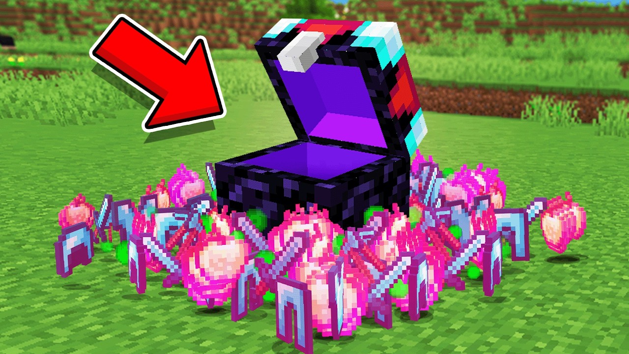Minecraft but Everything is a Chest