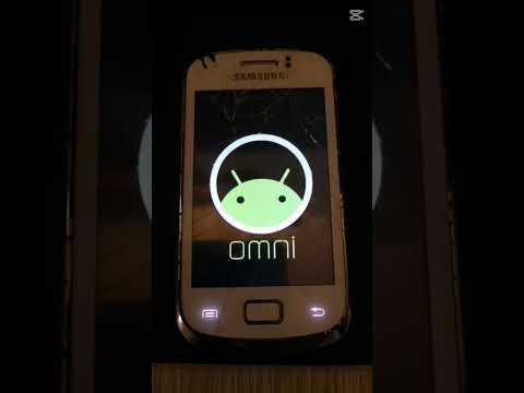 Samsung Galaxy mini 2 con omni rom android 4.4.4 + spec gapps #shorts #Samsung #modding #TWRP