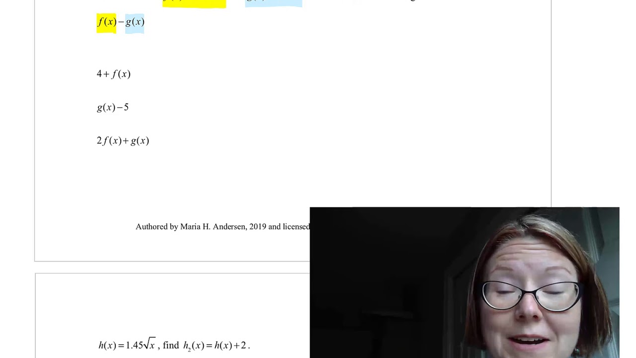CAC Function Notation with Operations, Part 1