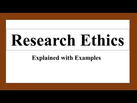Research Ethics || Ethics in Research || Ethical Consideration in Research || Ethical Issues ||
