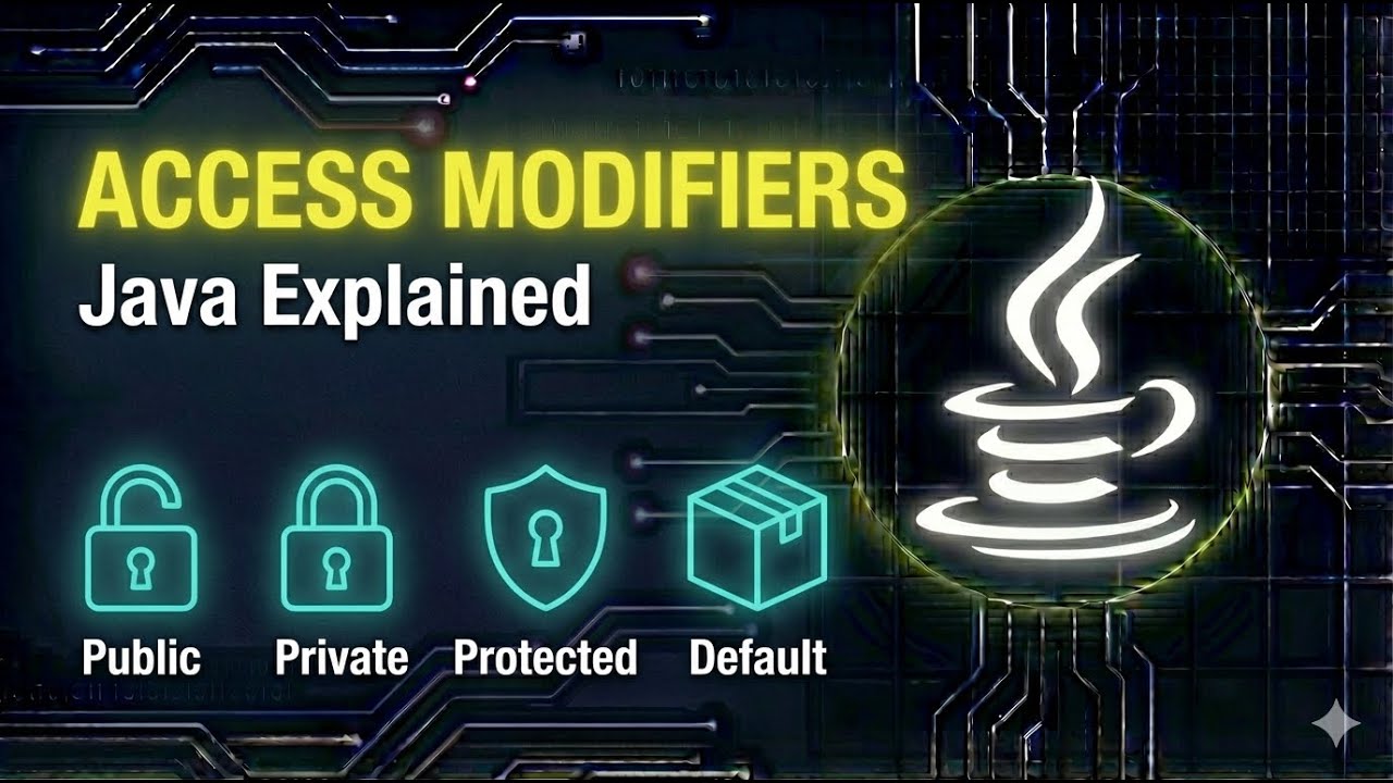 Java Access Modifiers Explained | Beginner Tutorial (Kannada) #30