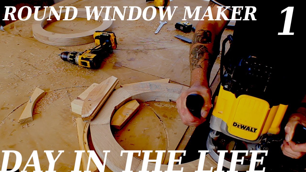 Ep.1 - A Day in my Life making 4 round windows