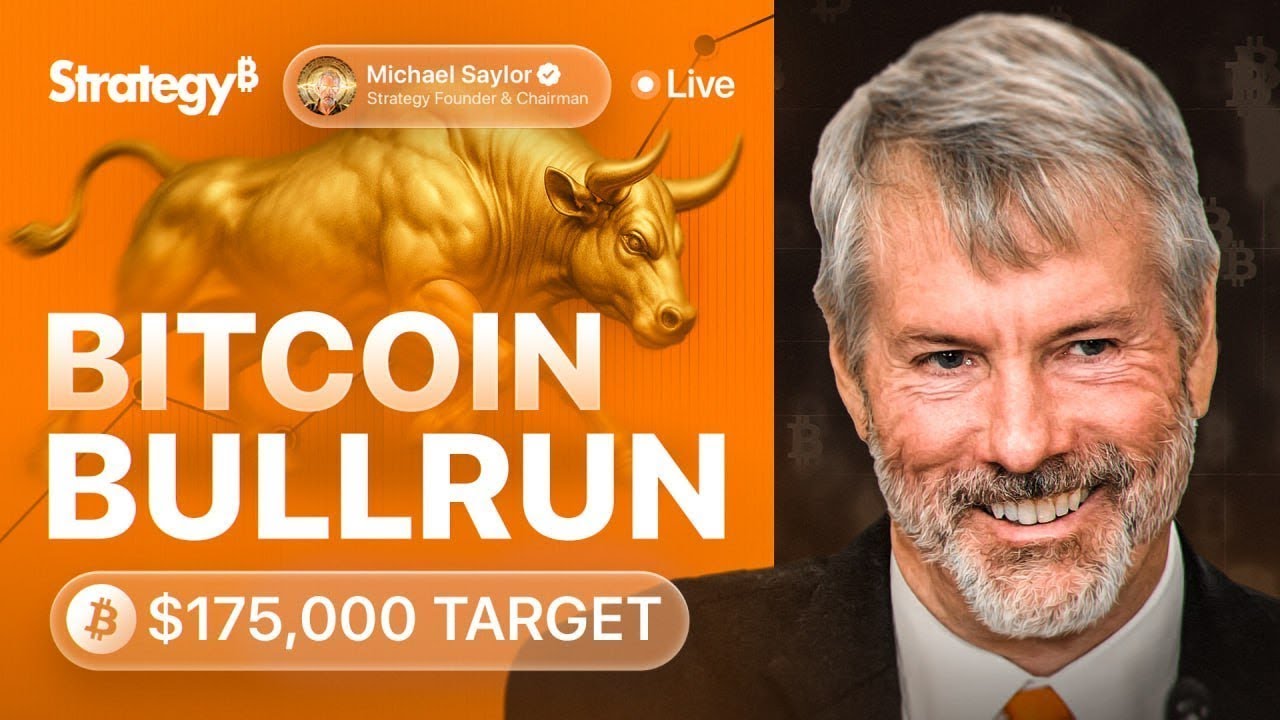 LIVE: Michael Saylor on Bitcoin Bull Run | BTC Price Analysis & MSTR Stock Rally