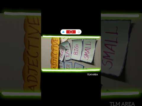 English tlm |Adjectives|Flow chart|English Grammar #adjective