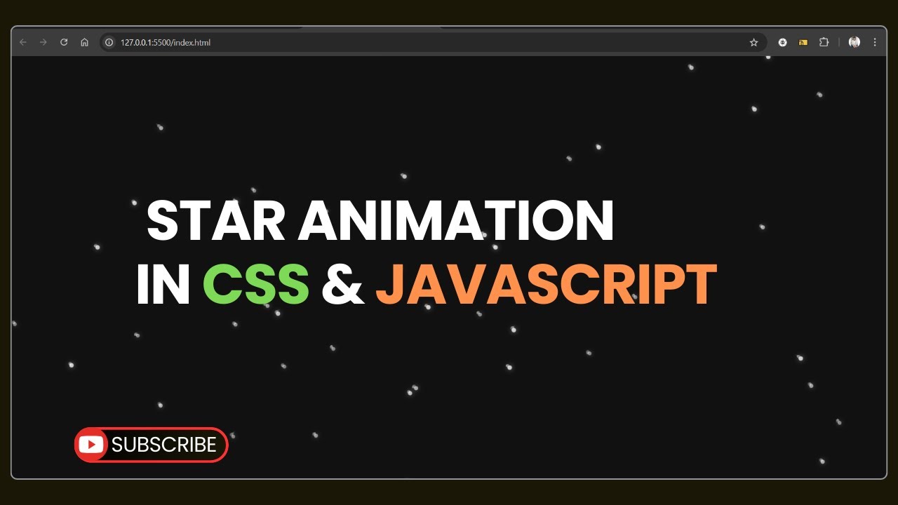 How to Create a Mesmeriz Firefly Animation with CSS & JavaScript | Light Trails + Interactive Effect
