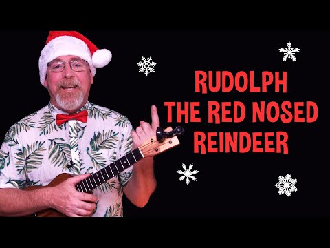 Rudolph The Red-Nosed Reindeer // Ukulele Tutorial