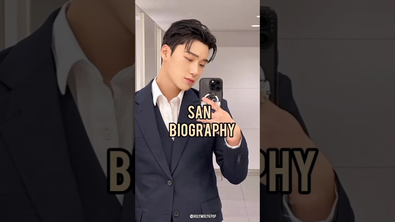 SAN BIOGRAPHY 🐱 #kpop #ateez #san