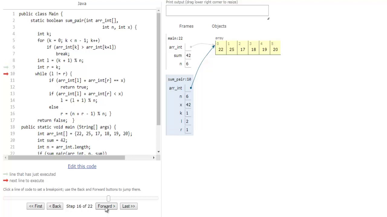 w3resource.com: Java Array Exercise-46