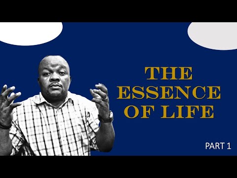 What is the essence of life?