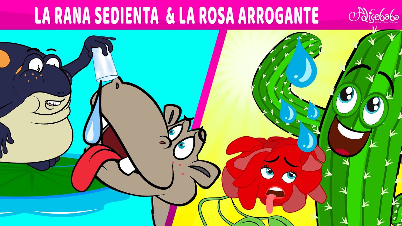 La Rana Sedienta Personajes De Tiddalik + La Rosa Arrogante | Cuentos infantiles para dormir