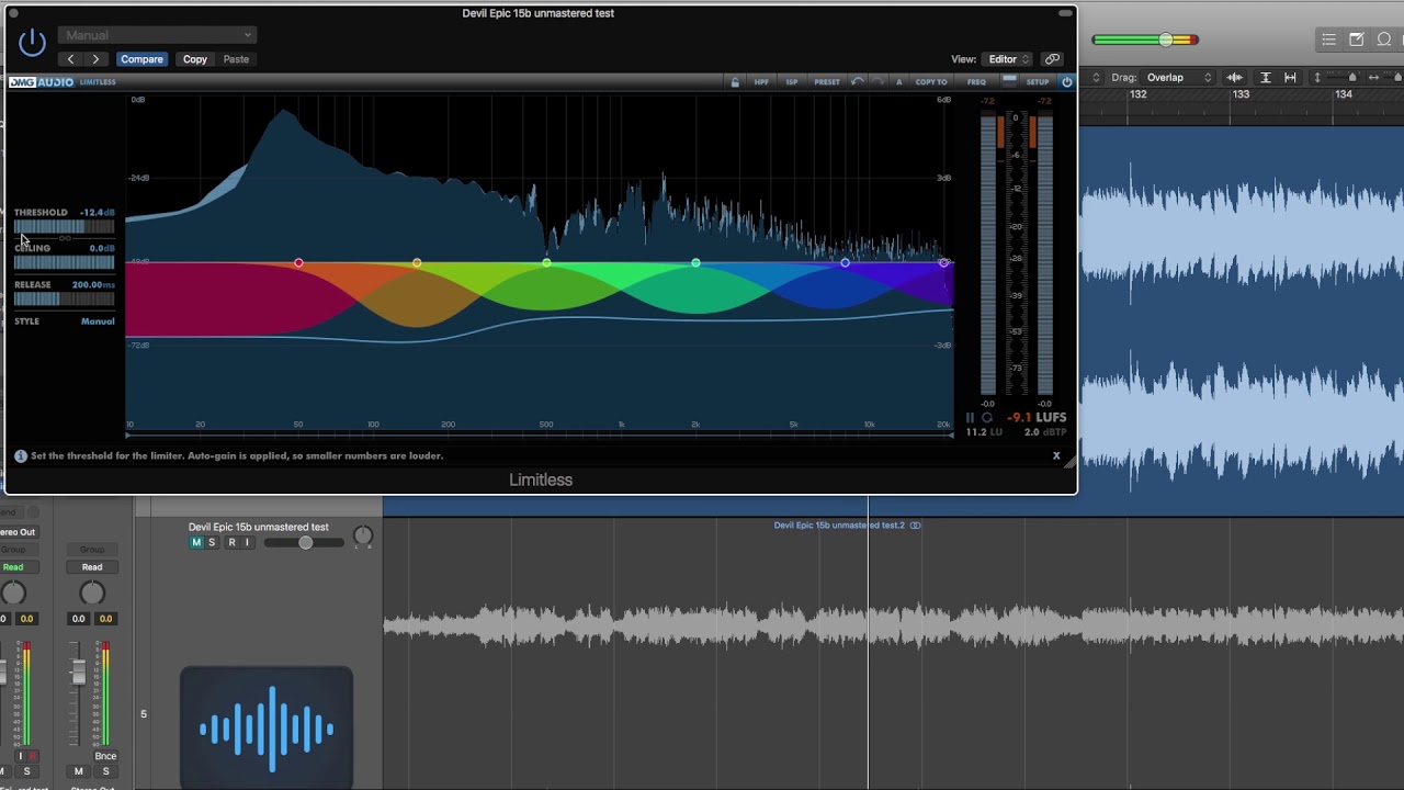 How DMGAudio Limitless differs from a multiband compressor