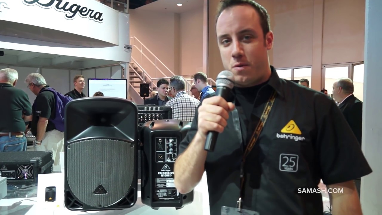 Inside NAMM 2014 | Behringer EUROLIVE B108D & B110D