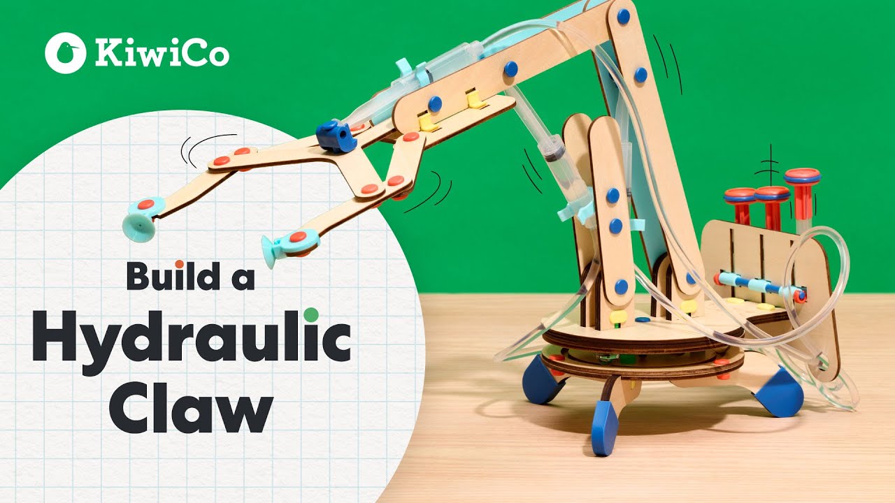 How to Build a Hydraulic Claw | KiwiCo