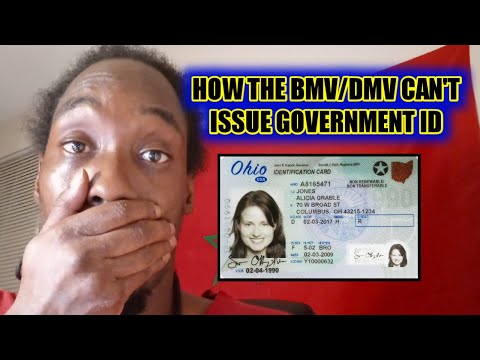 Bureau of Motor Vehicles Can't Lawfully Issue Government ID?