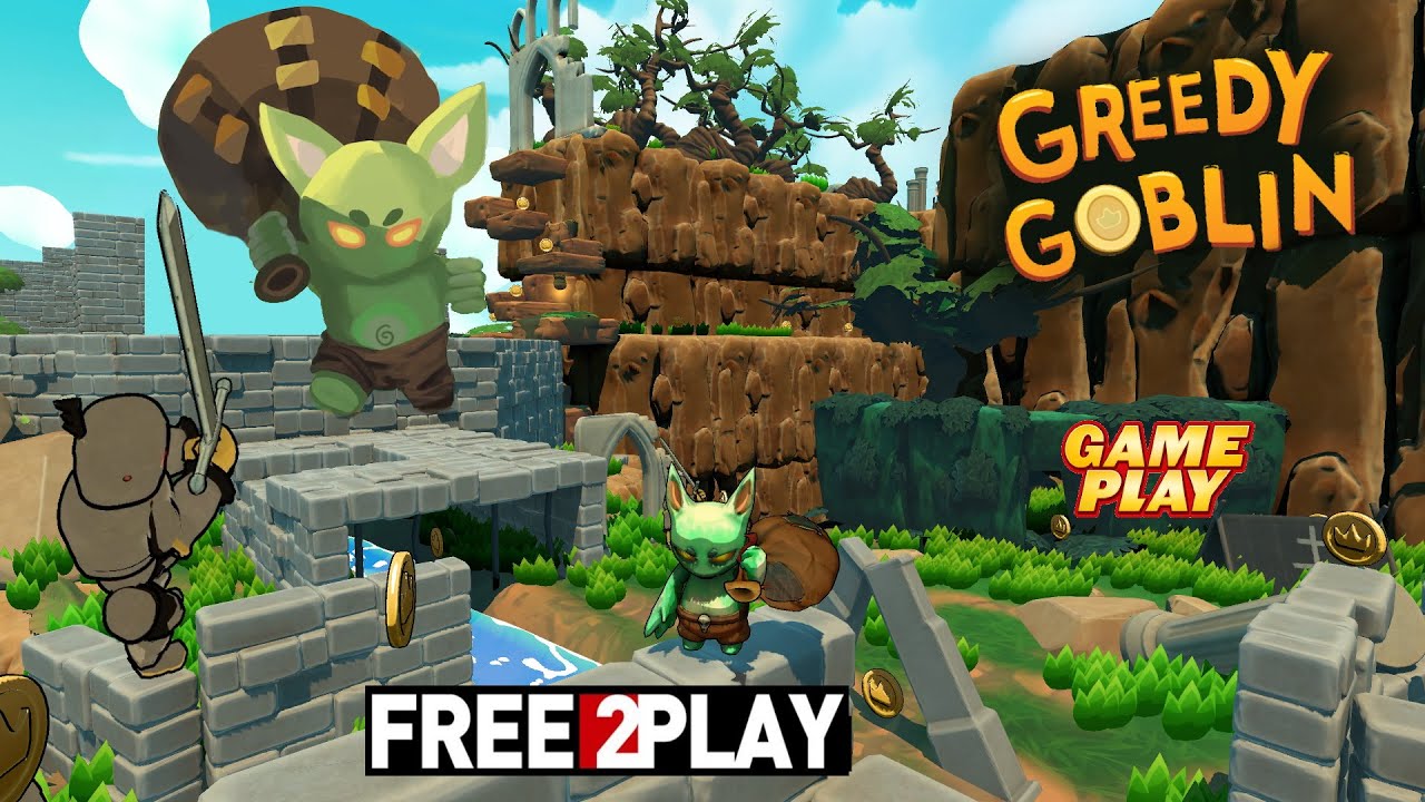 Greedy Goblin ★ Gameplay ★ PC Steam [ Free to Play ] Adventure game 2021 ★ HD 1080p60FPS