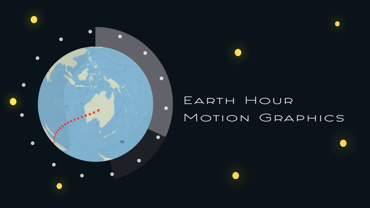 After Effect Free Template | Earth Hour 2017 | Infographics | After Effect Project free download
