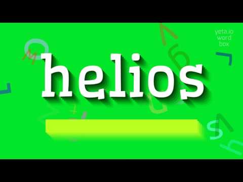 HELIOS - HOW TO PRONOUNCE IT? #helios