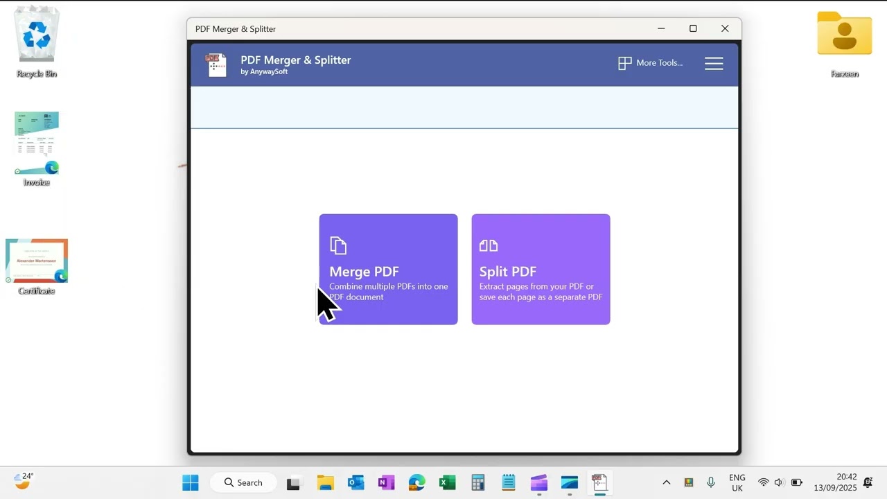 PDF Merger and Splitter Tutorial