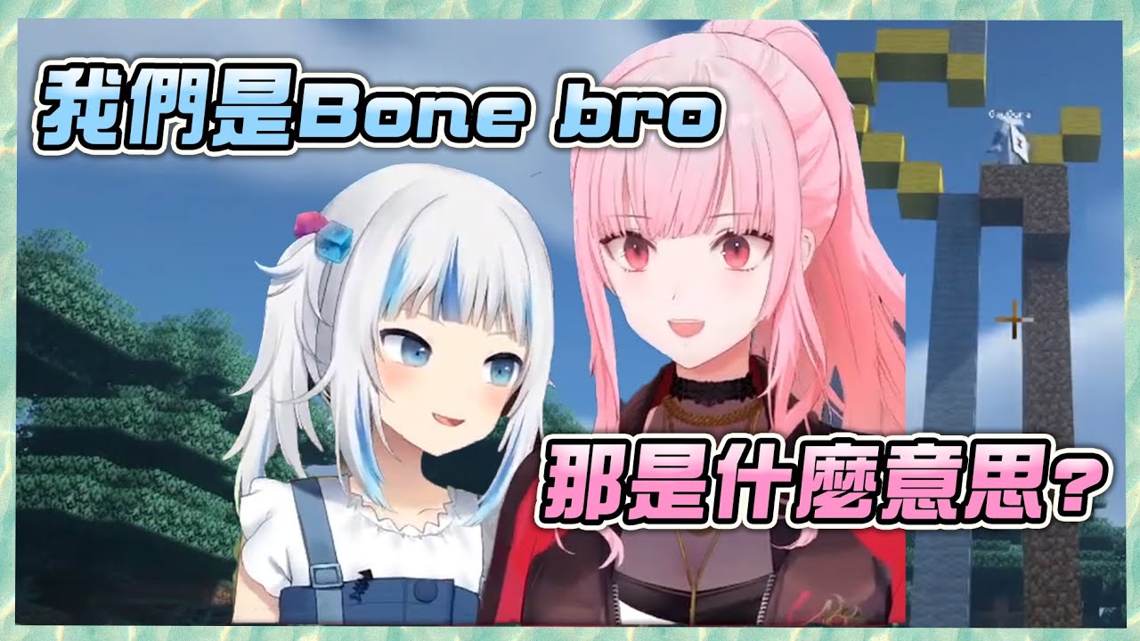 【Samemori】你知道Bone Bro嗎? #hololiveEN #Vtuber中文 #CalliopeMori #GawrGura ...