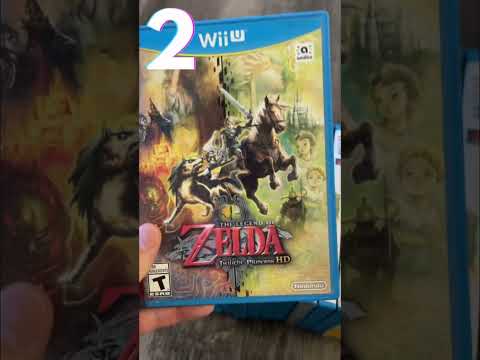 The top 5 MOST VALUABLE Wii U games in my personal STASH!! #Zelda #Tekken #wiiU #Wario #top5