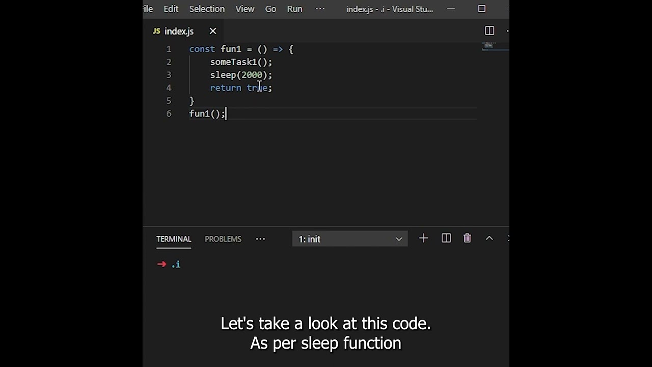 How to make sleep() 😴 function in JavaScript | SetTimeout() | Promises | Async | Await | Basics