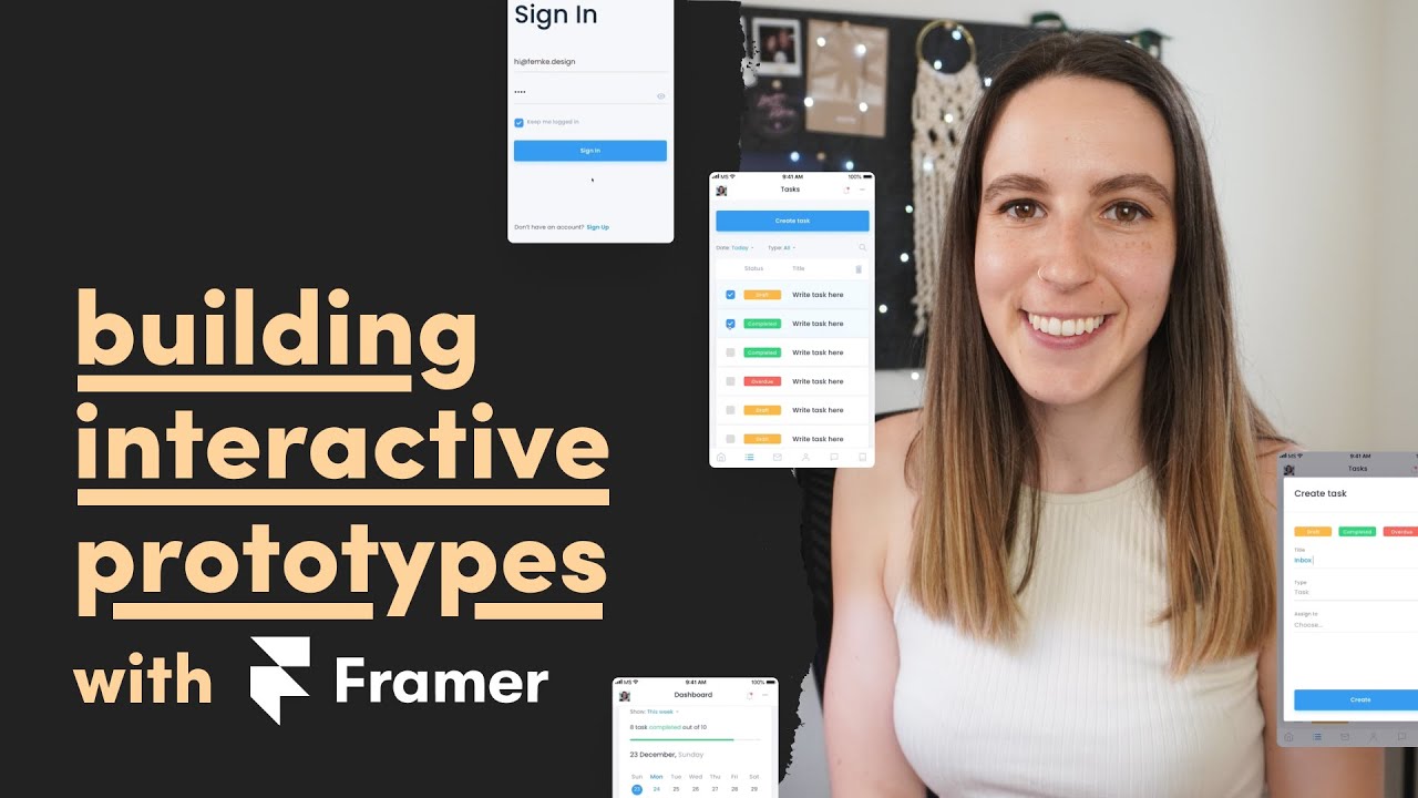 Building interactive prototypes with Framer