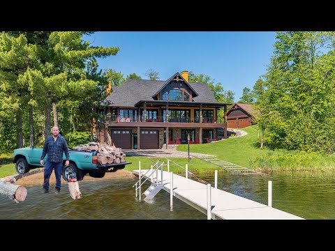Nick Reviews a Beautiful house that comes with an Indoor Boat
