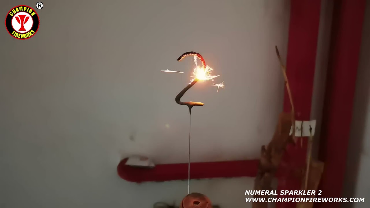 Sparkler fireworks number 2