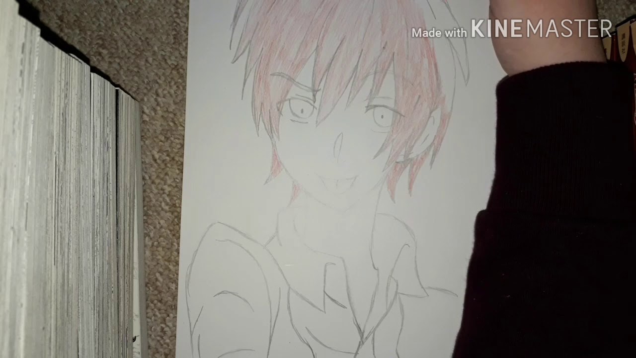 Speed drawing - karma (assassination classroom)