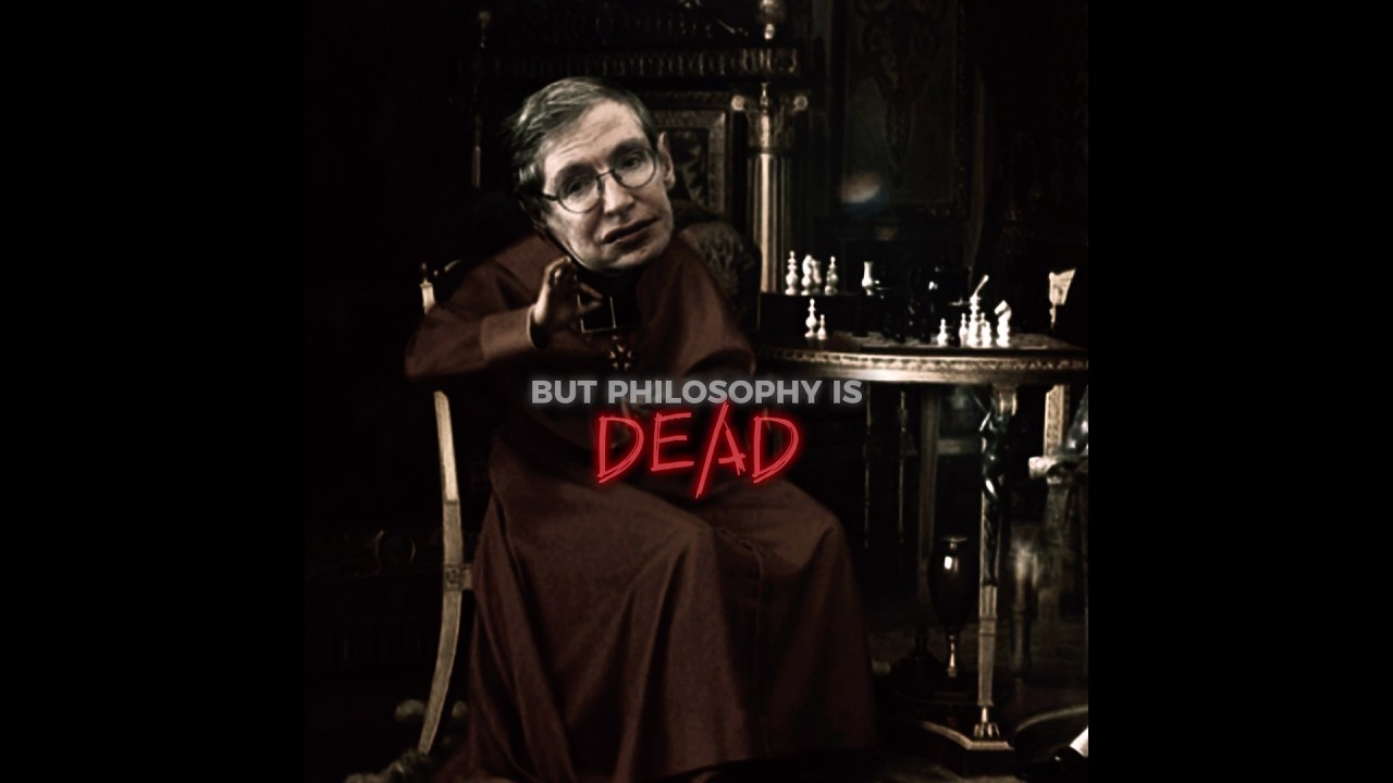 Hawkings debunked himself… #philosophy #science #stephenhawking #blaisepascal #knowledge #edit ￼