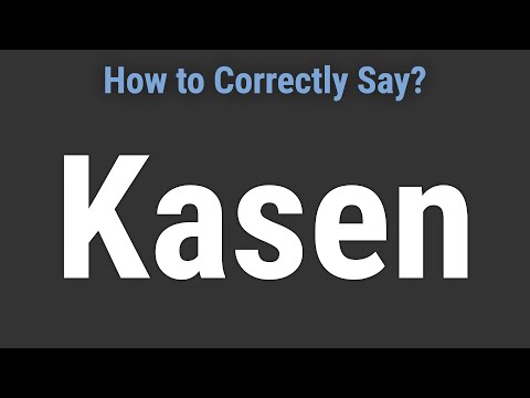 How to Pronounce Name Kasen (Correctly!)