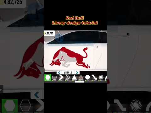 How to make red bull logo with floating app - Car Parking Multiplayer #carparkingmultiplayer