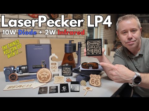Laserpecker LP4, the things you can do with it... | #laserpecker #laserengraving #laser