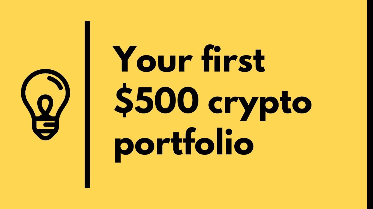 How To Create Your First $500 Crypto Portfolio! (Guide For Newbies & Beginners)