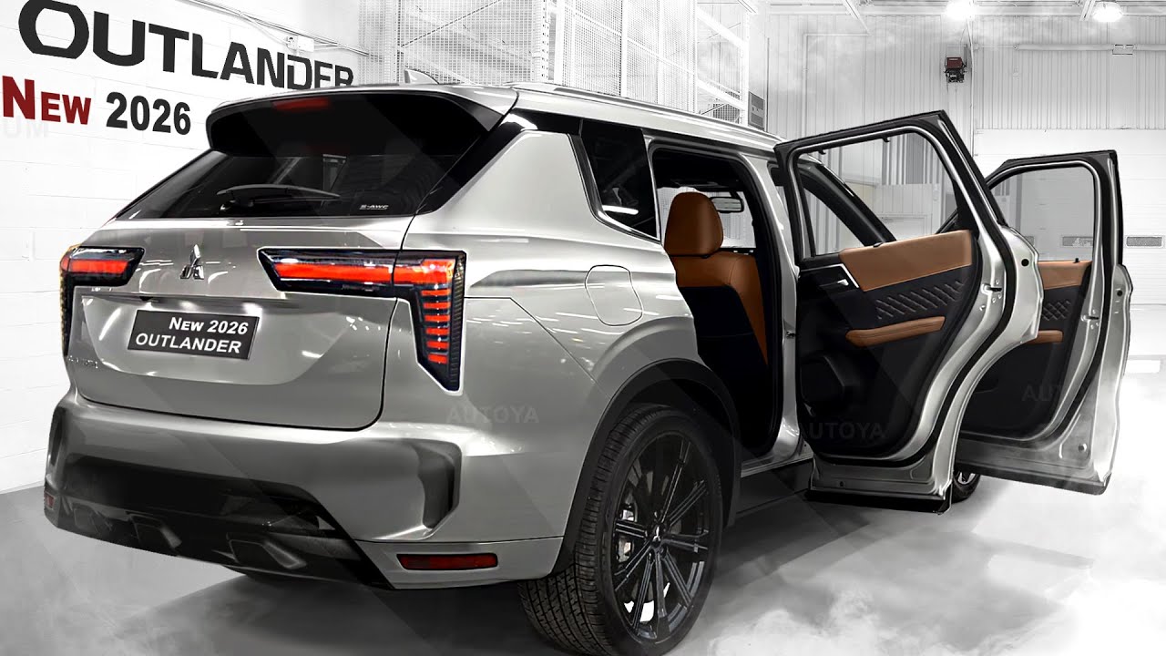 2027 Mitsubishi Outlander PHEV Gets Thoroughly Refreshed Inside-Out ...