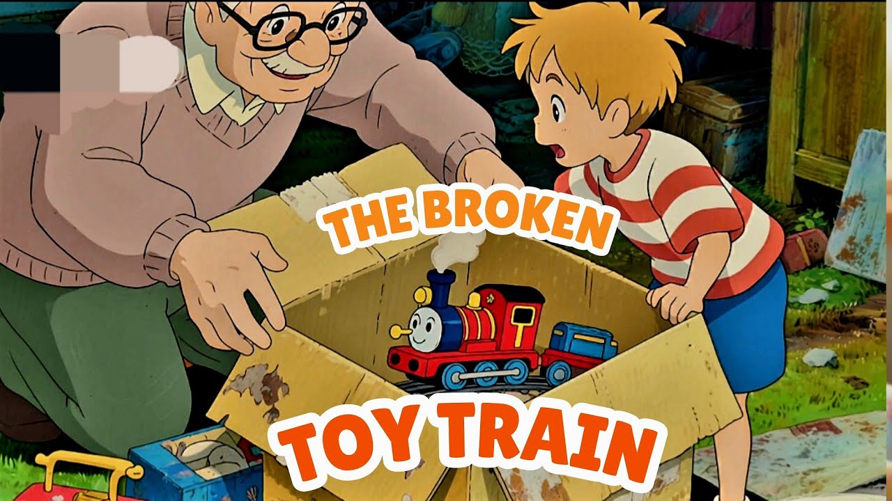 The Broken Toy Train | Moral Stories | Bedtime Stories | Cuddle Tales Box 