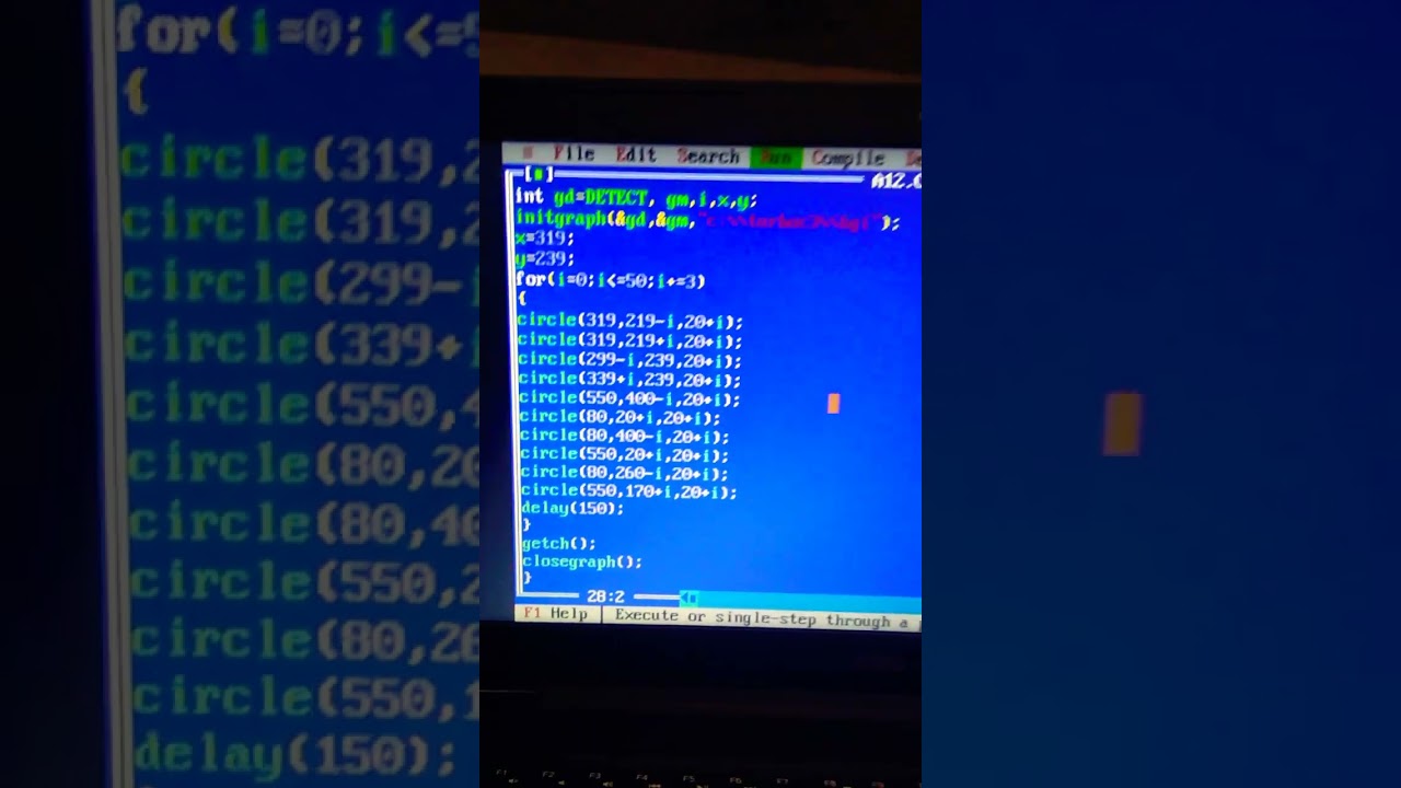 graphic c programing using turbo c++