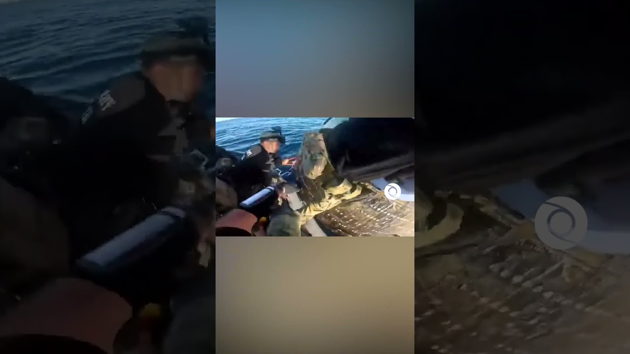 NASA has released the first images of the rescue of the Artemis II crew.