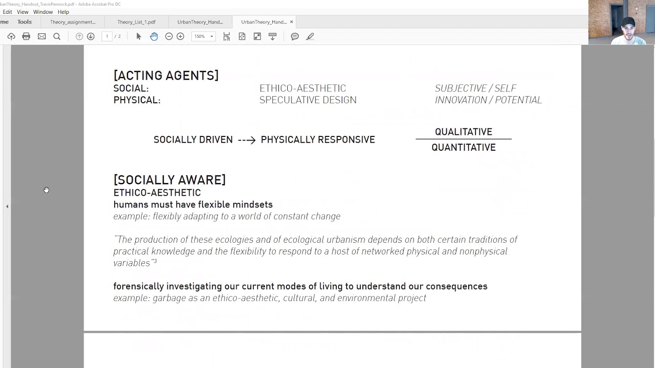 Ecological Urbanism Theory Analysis
