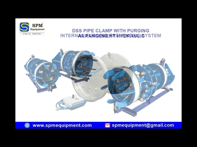 CS Pipeline Pipe Welding Equipment - Internal Line Up Clamp With Gas ...