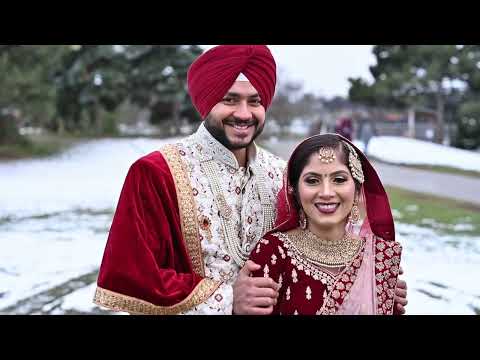 BEST WEDDING HIGHLIGHT CANADA (NAVNEET & BIKRAMJIT) by Sardar Photo Gallery +1365-777-4152