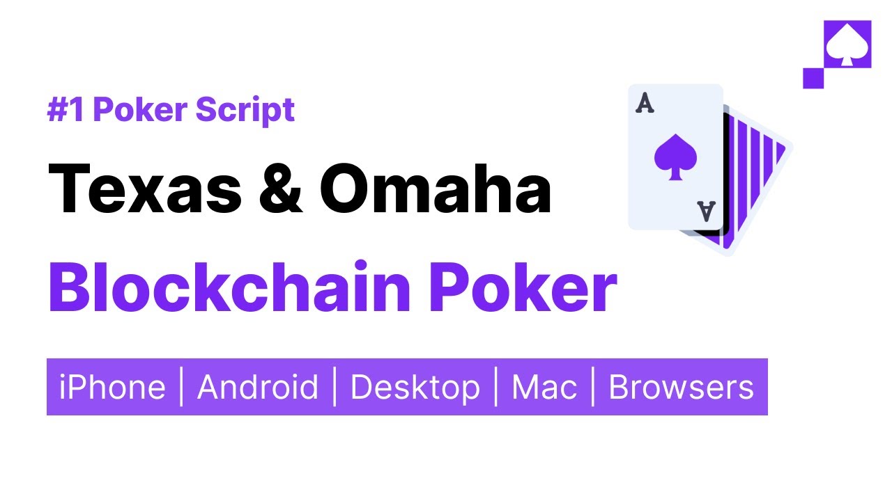 Poker Software | Blockchain Poker | HTML Poker Software | Bitcoin Poker Script - Pokerscript