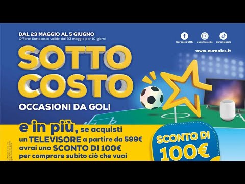 volantino EURONICS ( SOTTOCOSTO fino al 1 giugno ) dal 23 maggio al 5 giugno 2024 #volantino