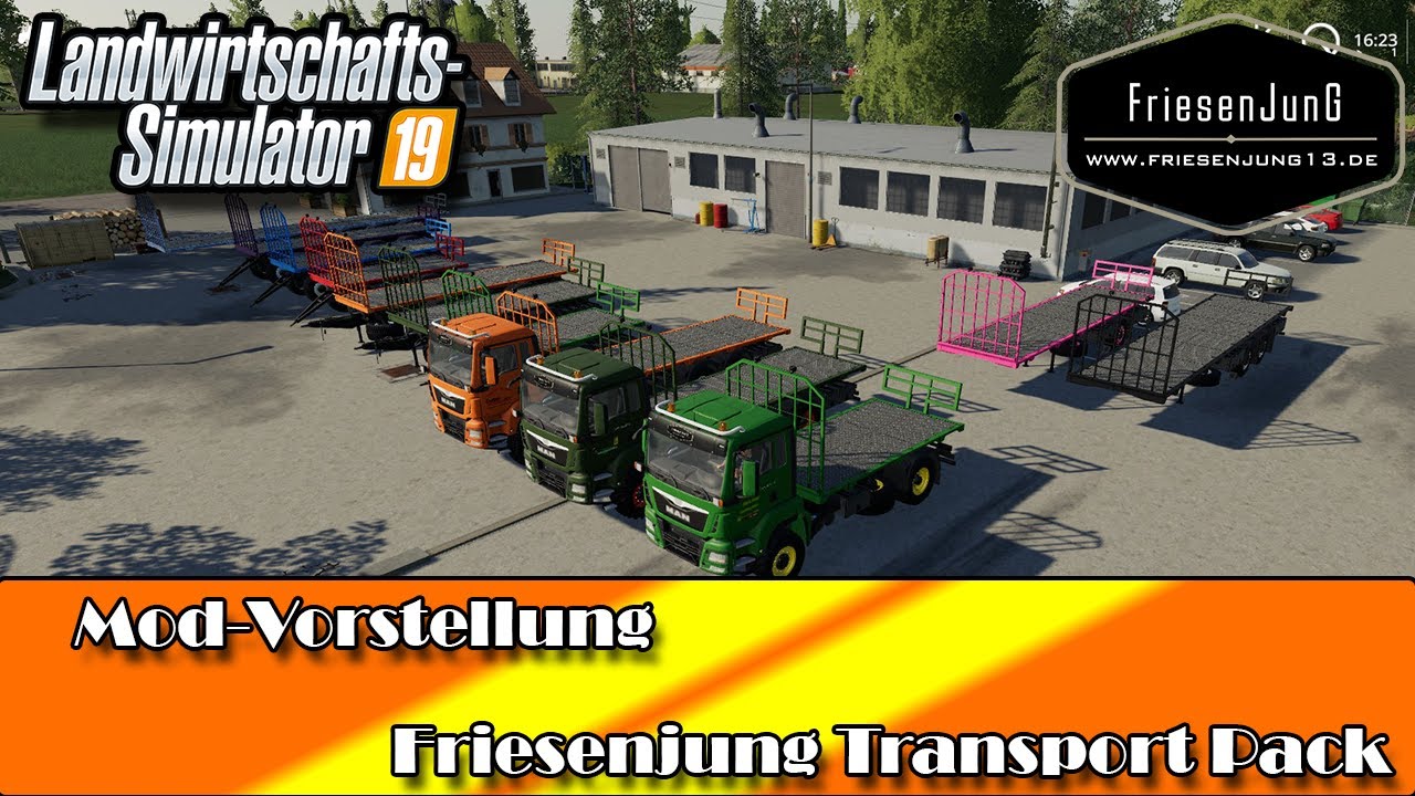 Friesenjung Transport Pack v 1.0 - FS 19