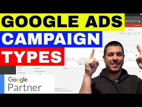 Google Ads Campaign Types Tutorial 🔥🔥🔥 (Which Is RIGHT for YOU??)