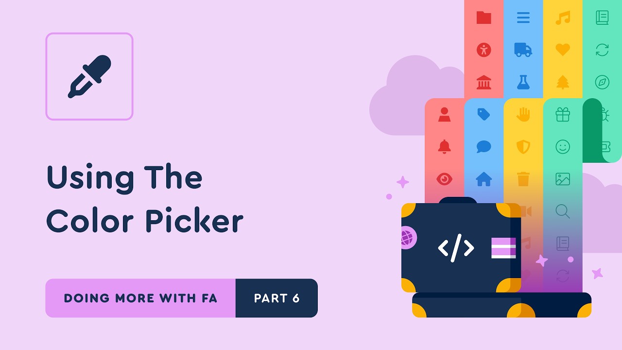 See Every Icon in Your Brand Colors Instantly | Doing More with Font Awesome [Part 6]