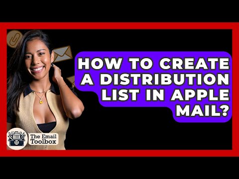 How To Create A Distribution List In Apple Mail? - TheEmailToolbox.com