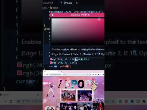 Kpop | HTML & CSS #codingfun #htmltutorial #css #aibellvega #kpop #jungkookbts