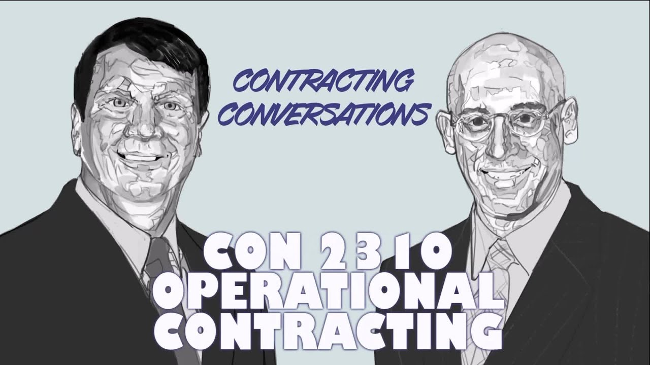 CON 2310 - Operational Contracting Course