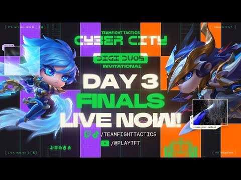 FINALS: #TFTDigiDuos Invitational | Day 3: 4v4 Bracket | TFT Cyber City Esports | Teamfight Tactics